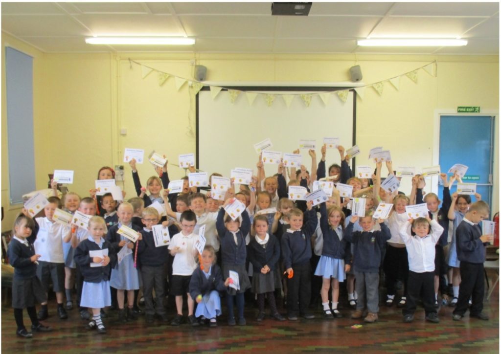 100% Attendance Awards! - Castle View Primary School - Matlock