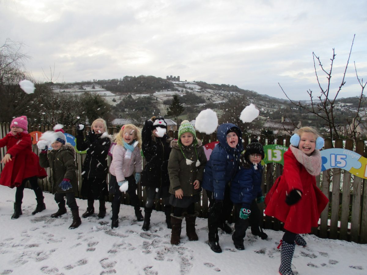 Aspire fun in the snow! - Castle View Primary School - Matlock